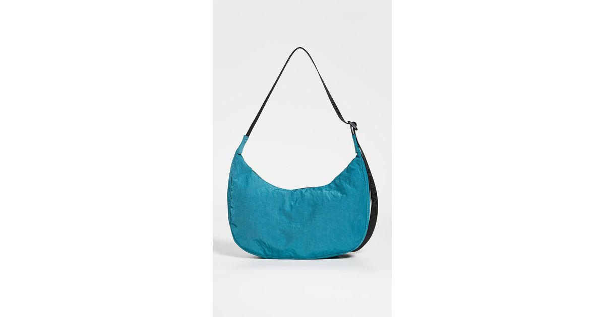 BAGGU Medium Nylon Crescent Bag in Blue | Lyst