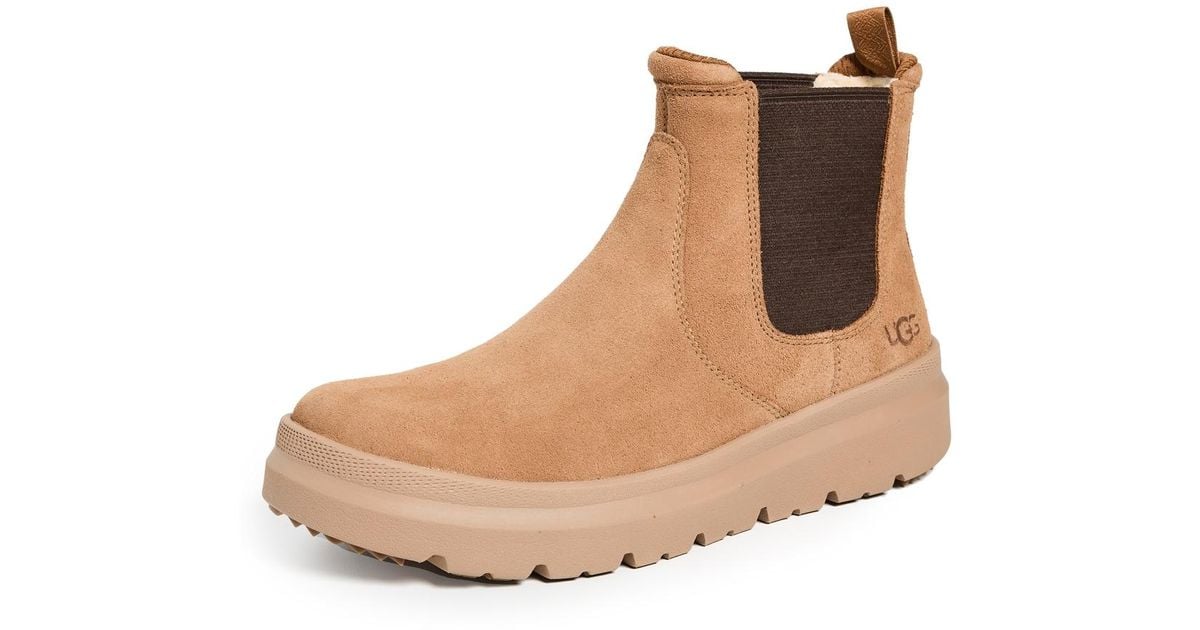 UGG Burleigh Chelsea Boots in Black for Men | Lyst