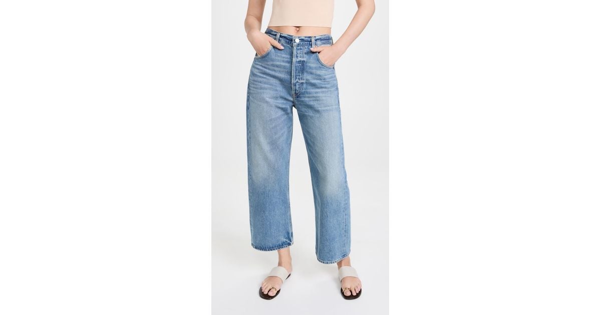 Citizens Of Humanity Gaucho Vintage Wide Leg Jeans In Blue Lyst