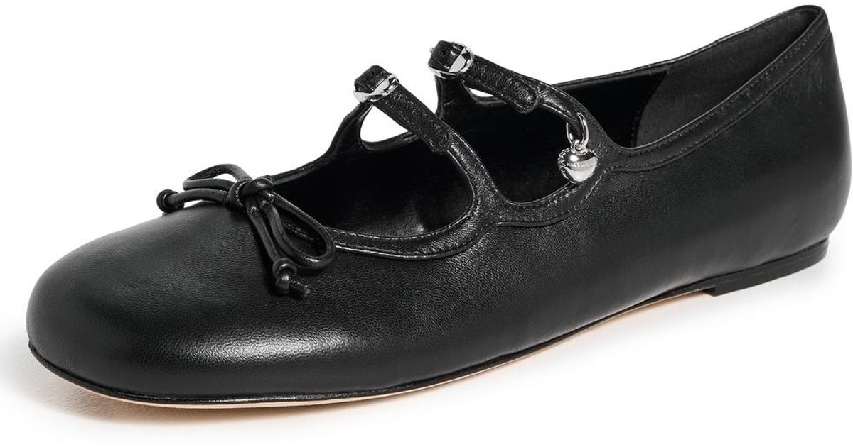 Marc Jacobs The Kiki Ballerina Flats in Black | Lyst
