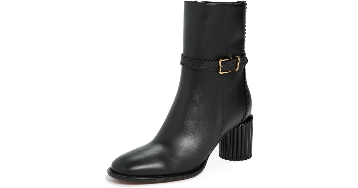 Zimmermann Eddie Low Boots 70Mm in Black | Lyst