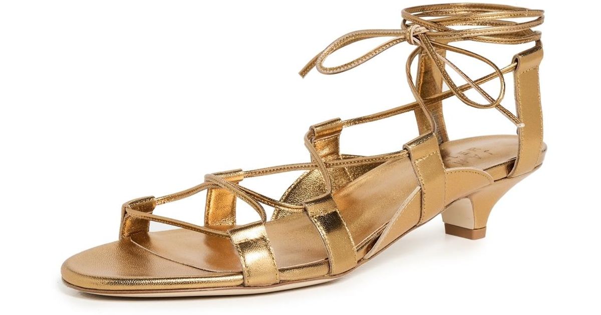 Jamie Haller The Sparta Heels in White | Lyst