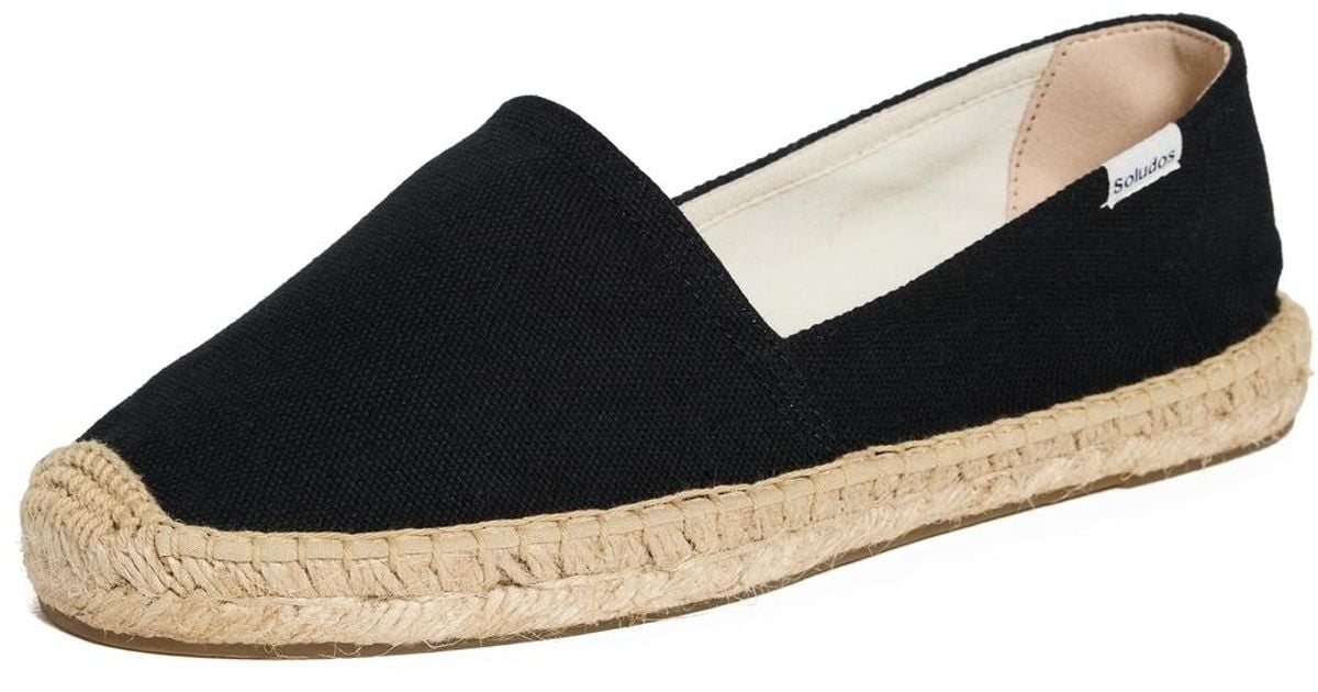 Soludos The Original Dali Espadrilles in Black | Lyst