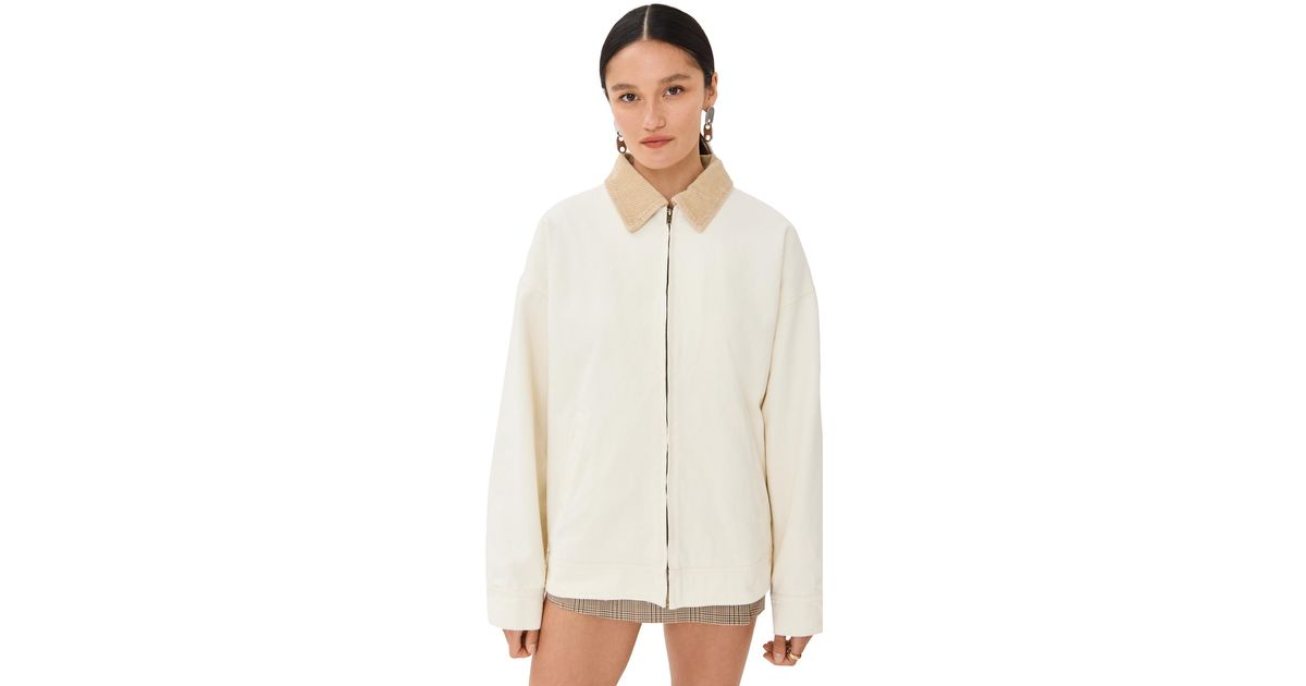 Lioness Workwear Jacket in White | Lyst