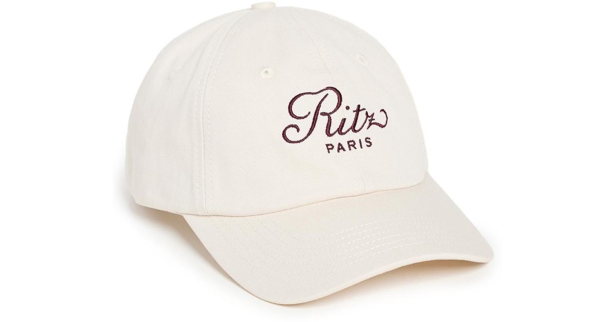 FRAME X Ritz Paris Hat in White | Lyst