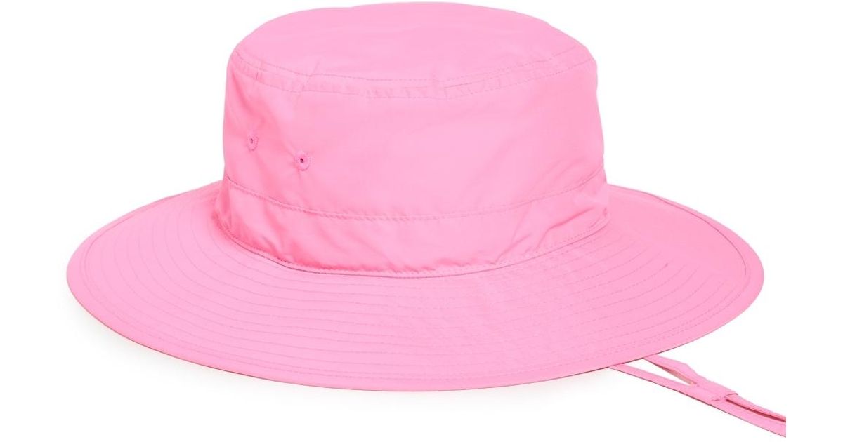 Hunza G Bucket Hat in Pink | Lyst