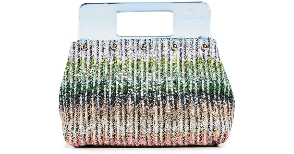 Missoni Plexi Pouch Small | Lyst