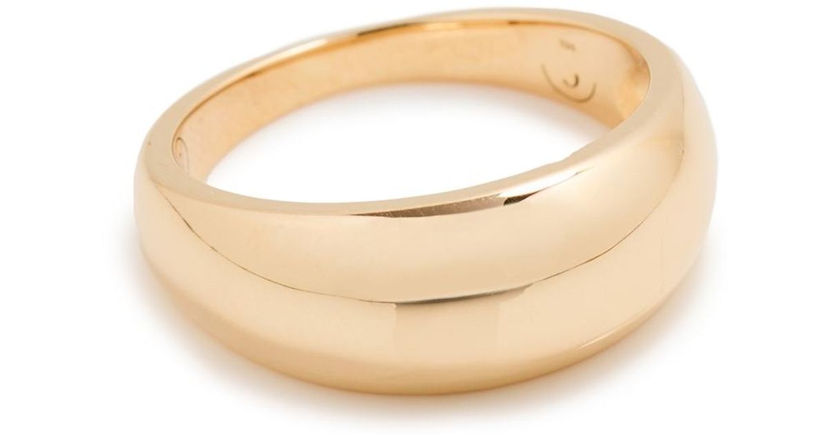 Concept26 Dome Ring in White | Lyst