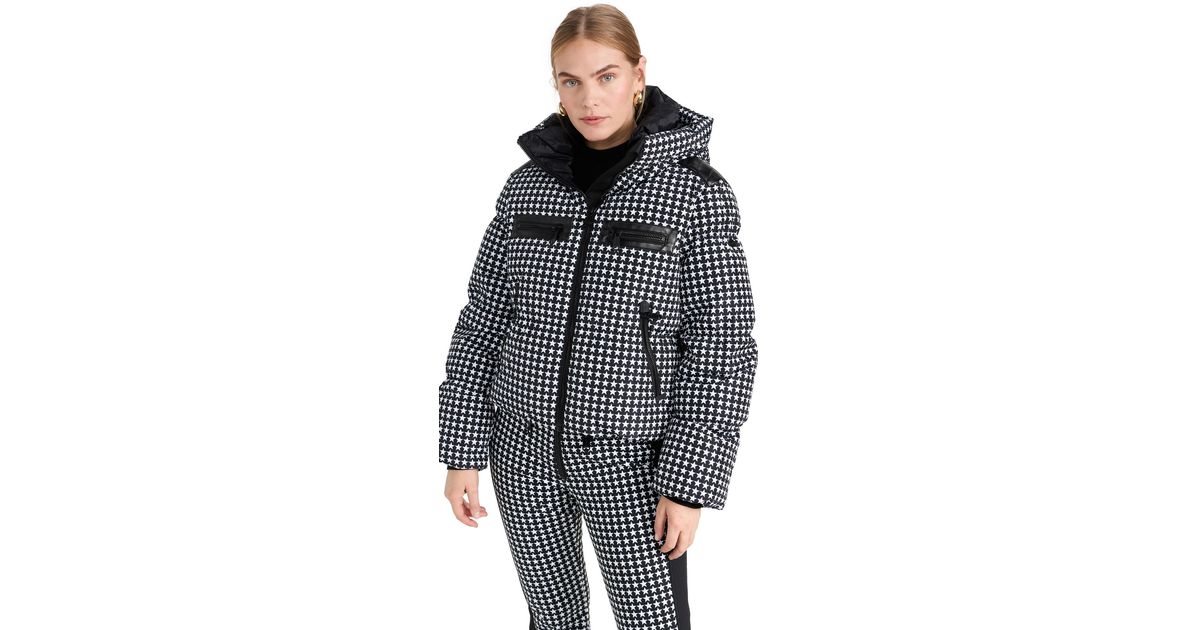 Goldbergh Track Star-print Hooded Recycled-polyester Shell-down Ski ...