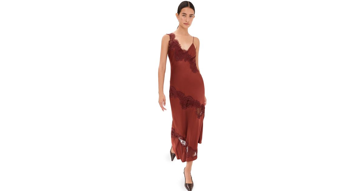 A.L.C. A. L.c. Stella Dress in Red | Lyst