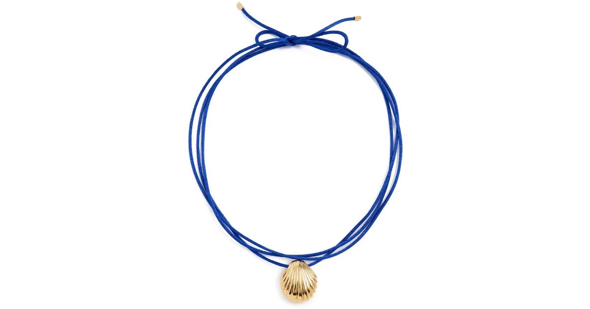 Anni Lu Shell On A String in Blue | Lyst