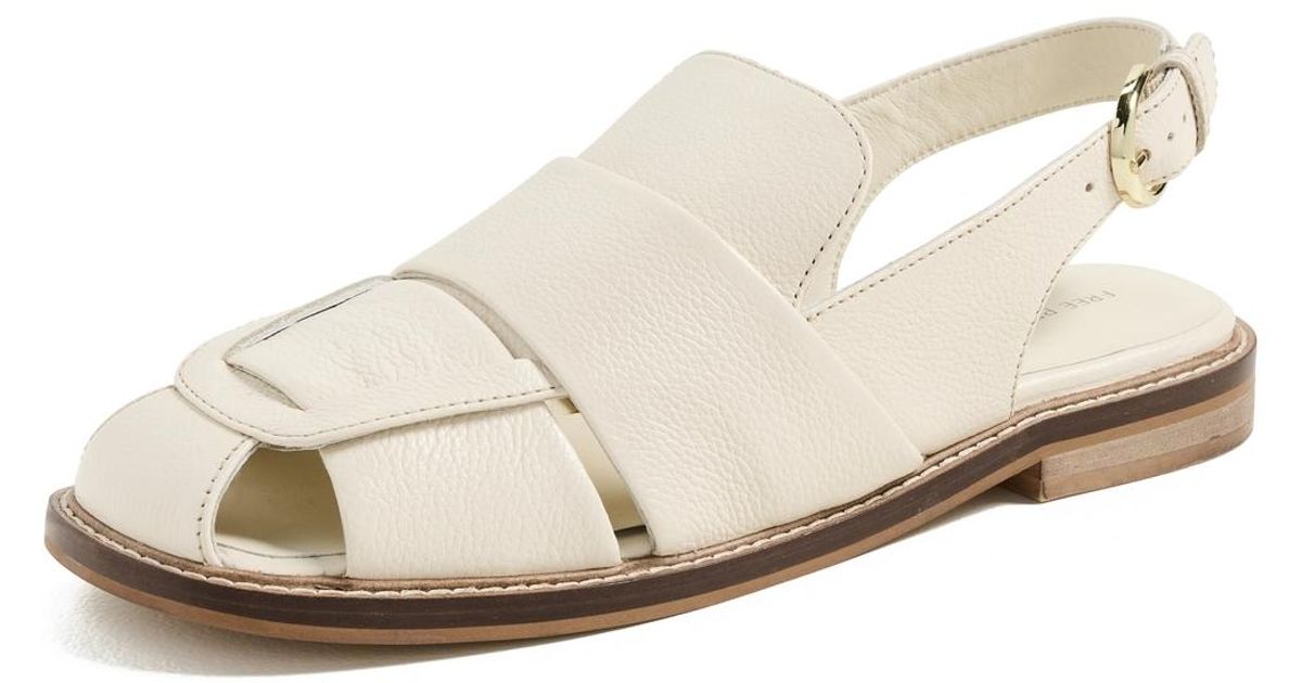 Free People Libby Fisher Flats in White | Lyst