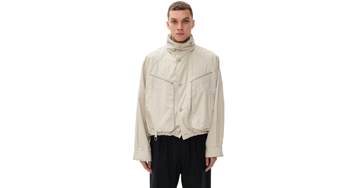 Lemaire Parachute Blouson Jacket in Natural for Men | Lyst