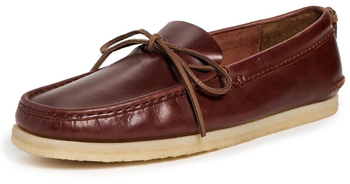 Clarks Godney Moccasin Boat Shoes in Brown for Men | Lyst
