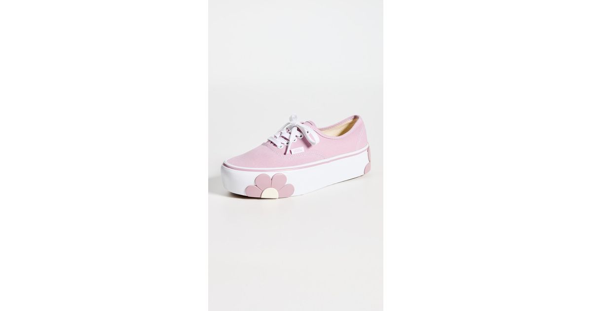 Vans Authentic Stackform Osf Sneakers in Pink | Lyst