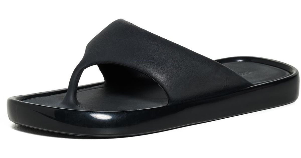 Melissa Float Sandals in Black | Lyst