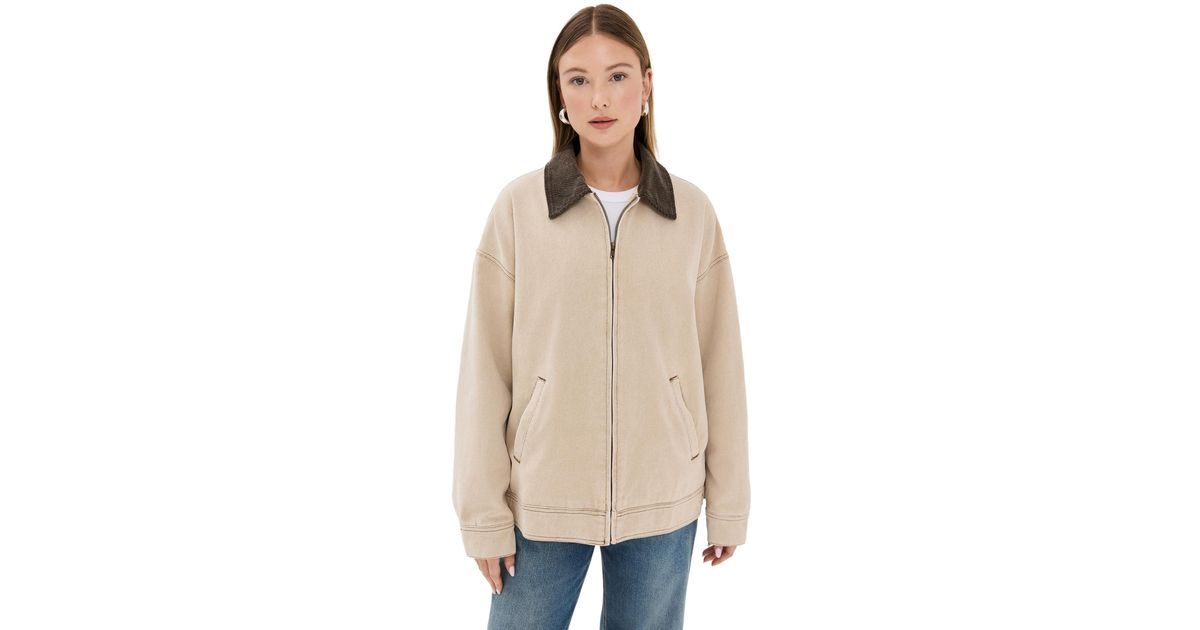Lioness Workwear Barn Jacket in Natural | Lyst