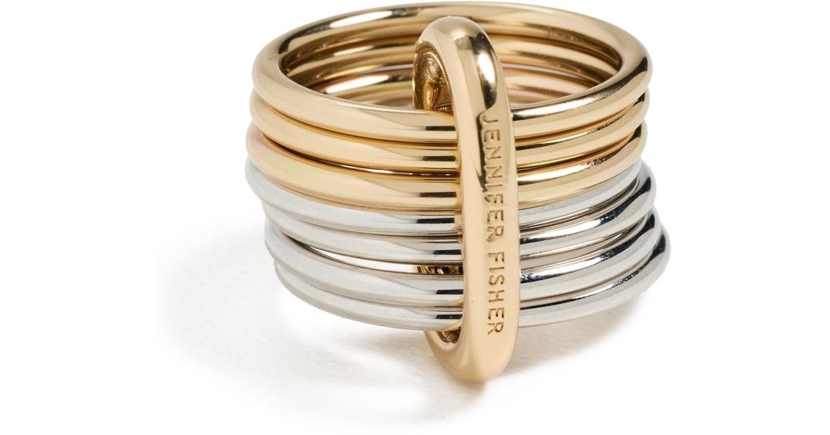 Jennifer Fisher Jf Ring Set | Lyst