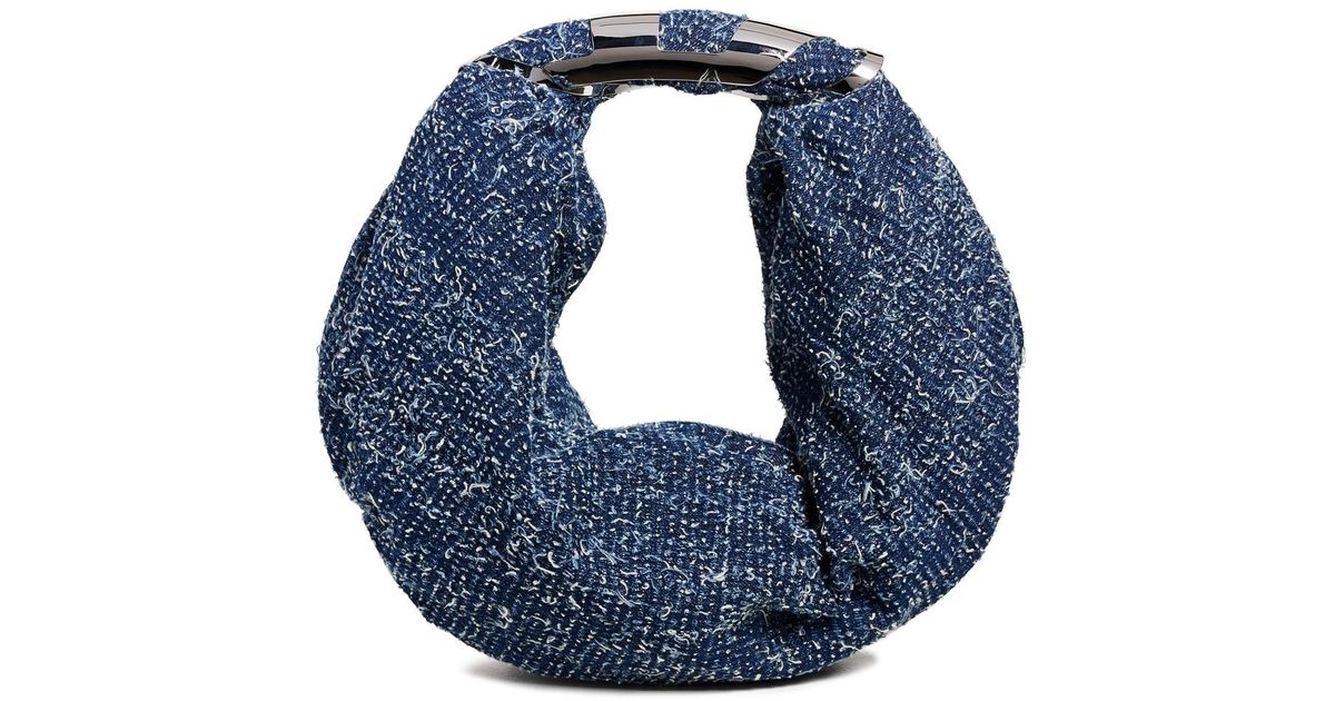 DIESEL Grab-D Hobo Shoulder Bag in Blue | Lyst
