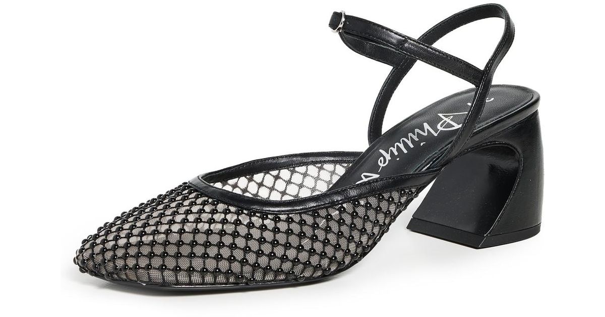 3.1 Phillip Lim Id Mesh Mary Jane Pumps in Black | Lyst