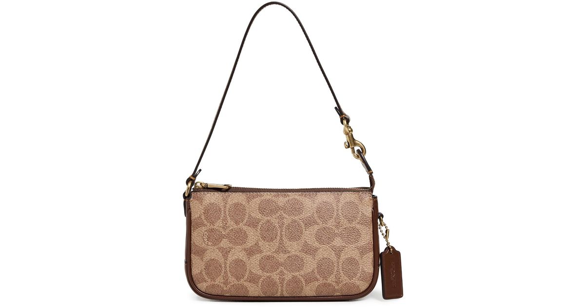COACH Coated Canvas Signature Plaza Bag 18 in Brown | Lyst