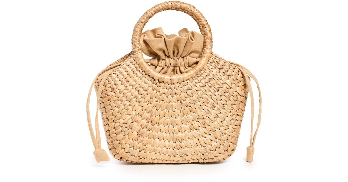 Hat Attack Marley Mini Tote in Natural | Lyst