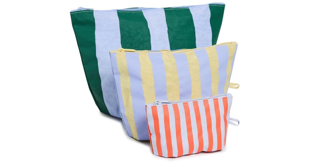 BAGGU Go Pouch Set in Blue | Lyst