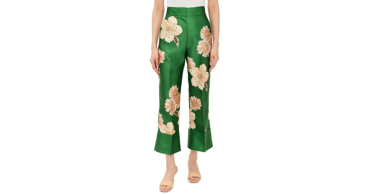 ALÉMAIS Sage Pants in Green | Lyst