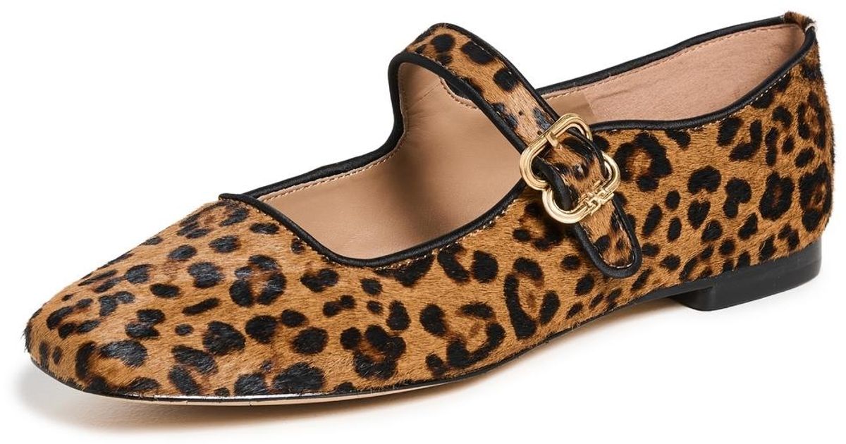 Sam Edelman Michaela Mary Jane Flat Granada Tan 8.5 Medium in Brown | Lyst