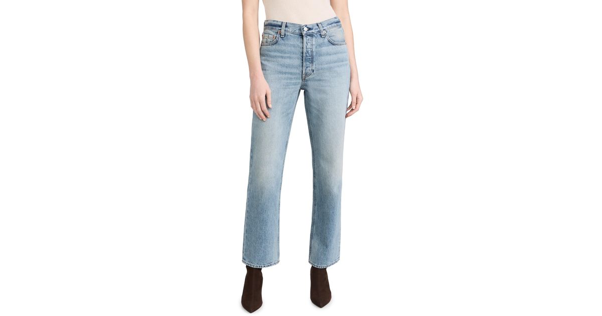 Alex Mill The Bev Relaxed Jeans in Blue | Lyst
