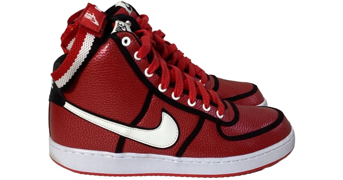 Nike Vandal High Ds Sneakers in Red for Men | Lyst