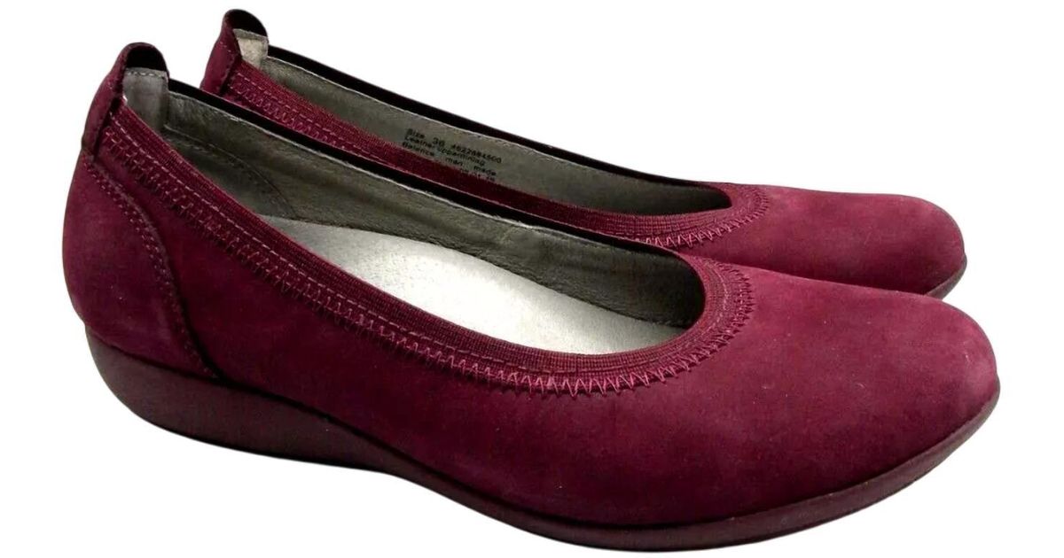 Dansko Kristen Milled Nubuck Loafer in Purple | Lyst