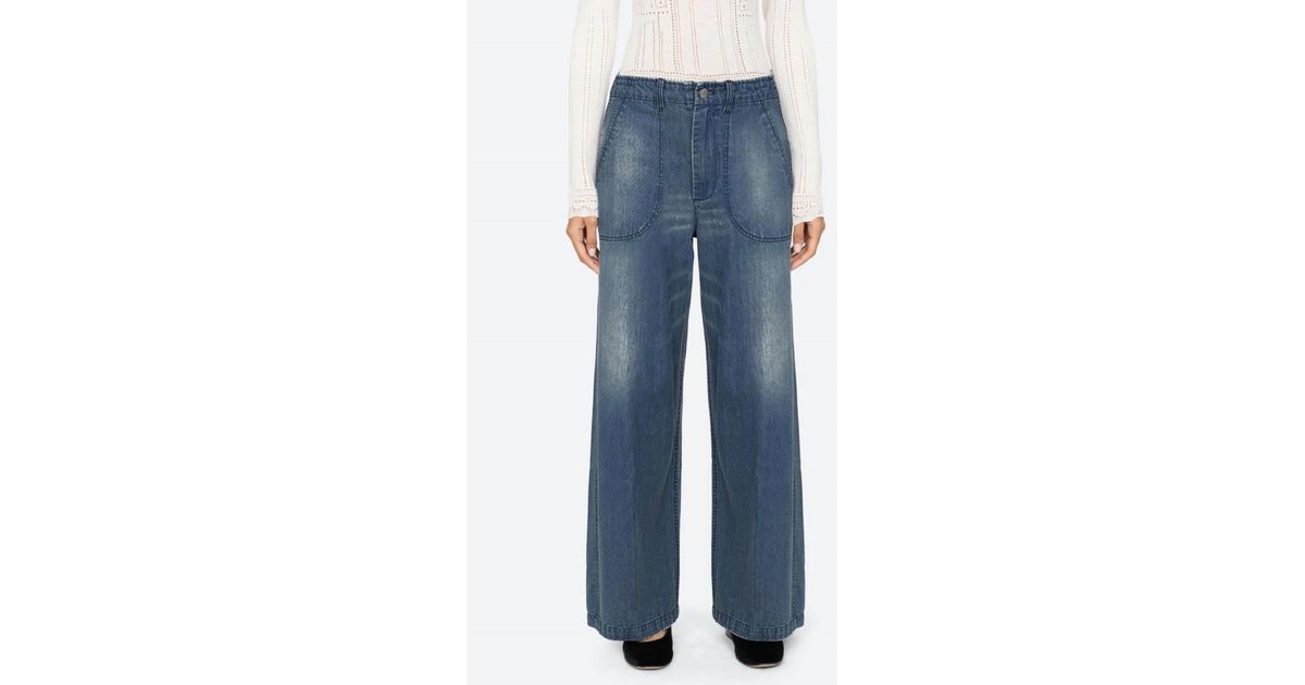 Sea Amari Jean in Blue | Lyst