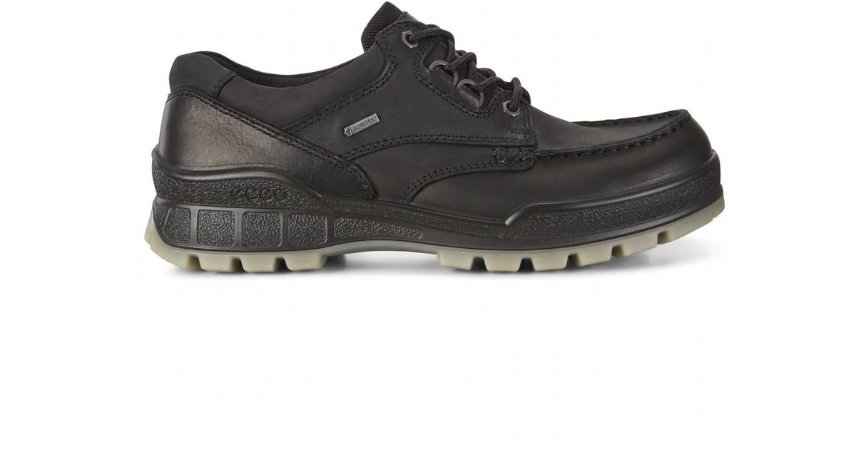 Ecco Track 25 Moc Gtx Low Shoes in Black for Men | Lyst