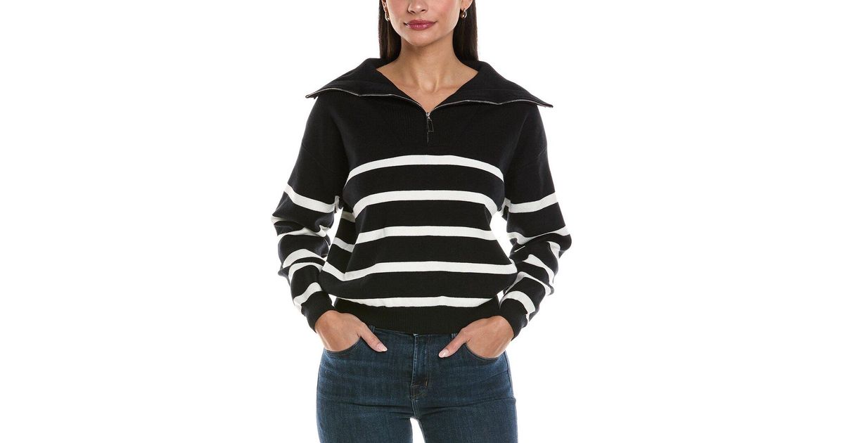 ANNA KAY Dry Marina Polo Sweater in Black | Lyst