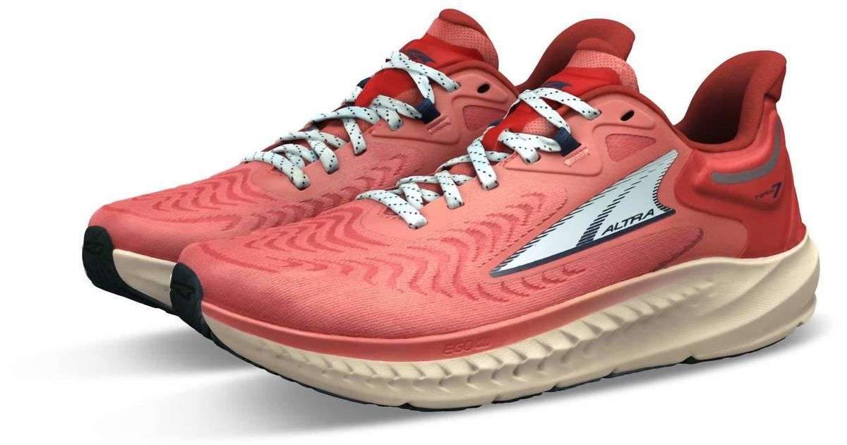 Altra Torin 7 Road Running Shoes in Red | Lyst