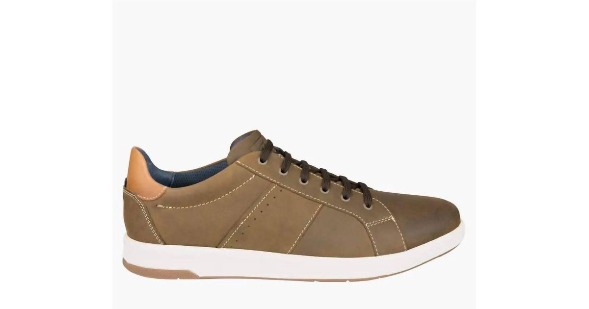 Florsheim Crossover Lace To Toe Sneaker in Brown for Men | Lyst