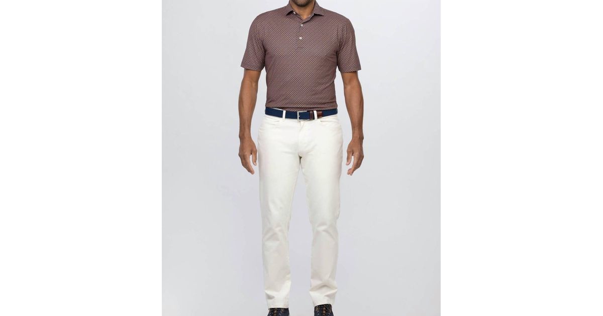 Turtleson Brew Performance Polo in White for Men | Lyst