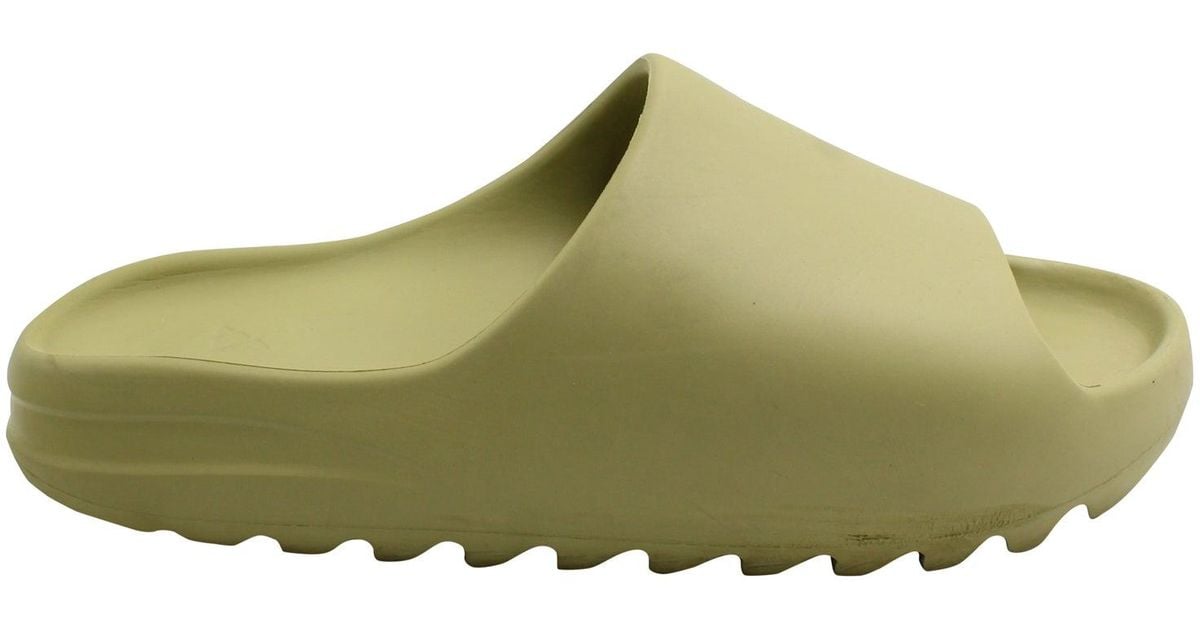 Yeezy Resin Slides in Green for Men | Lyst
