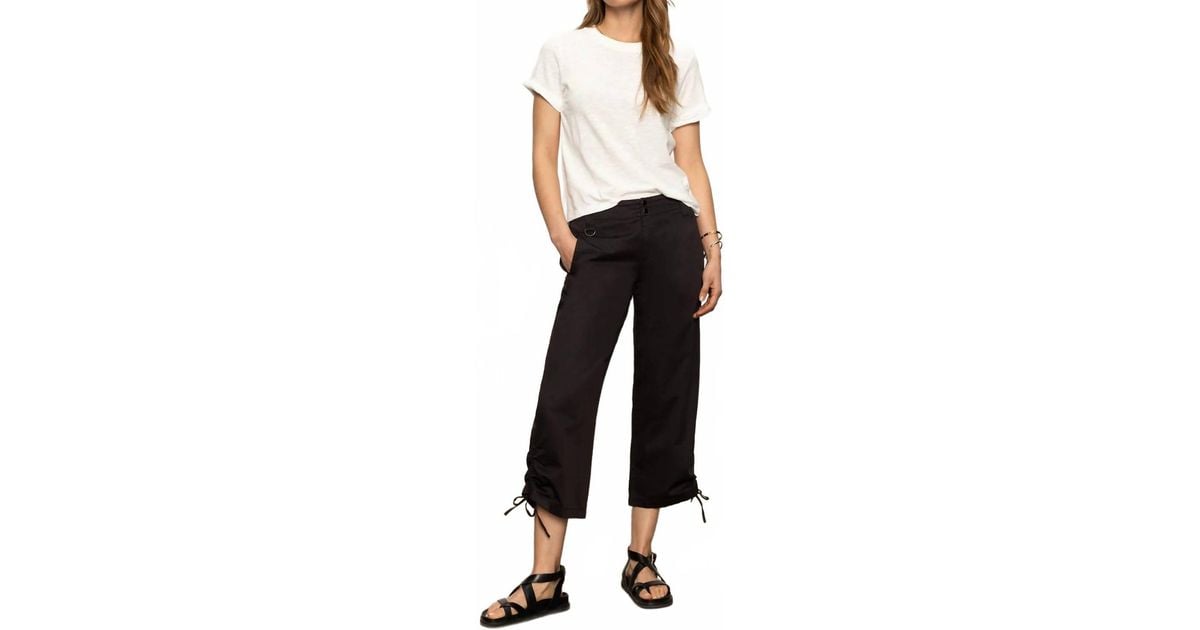Sanctuary Utility Capri in Black | Lyst