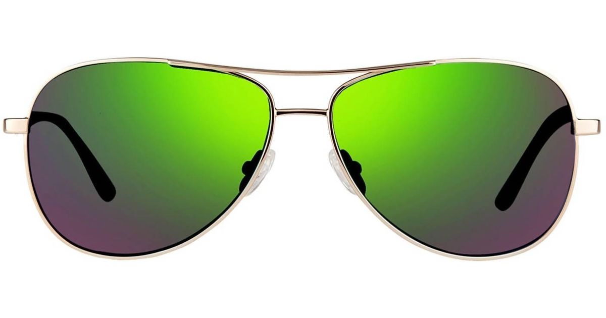 Revo Lifestyle Relay Petite Sunglasses in Green | Lyst