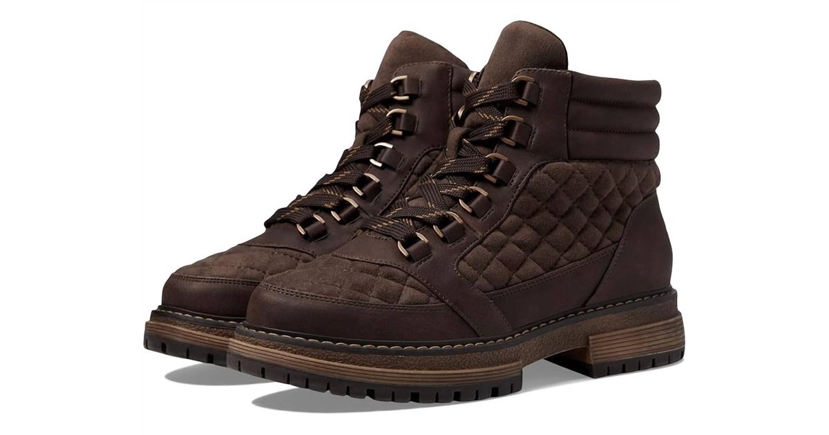 Roxy Qwinn Boot in Brown | Lyst