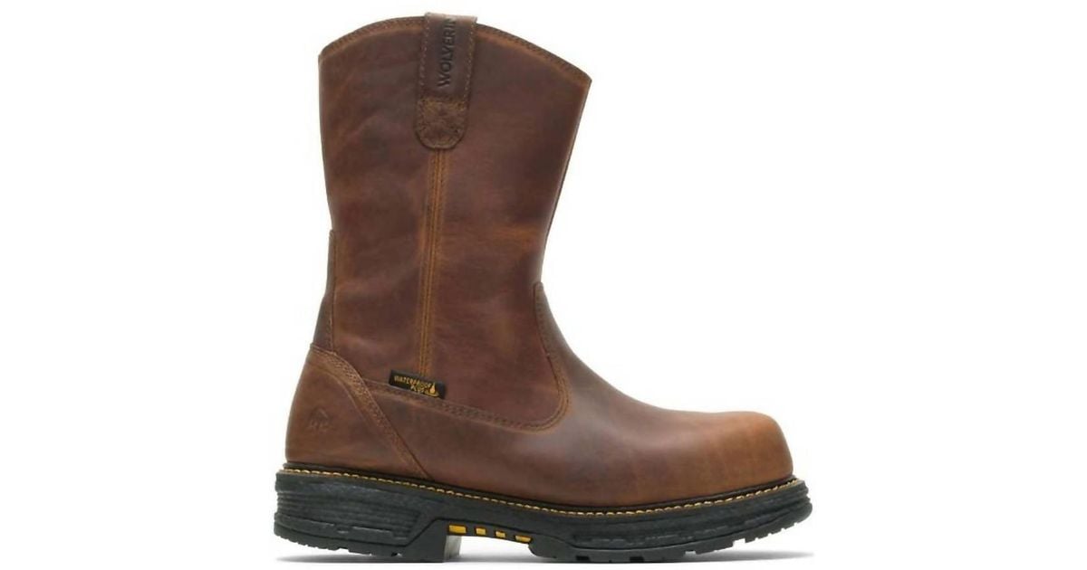 Wolverine Hellcat 10" Composite Toe Work Boots in Brown for Men | Lyst