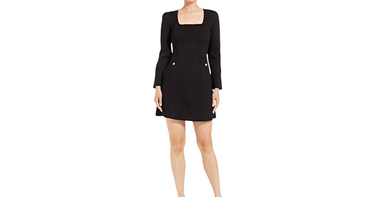 Taylor Tillman Camille Dress in Black | Lyst