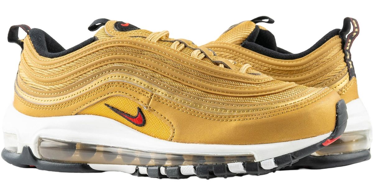 Nike Air Max 97 Og Golden Bullet/Varsity Running Shoes Dq9131-700 in ...