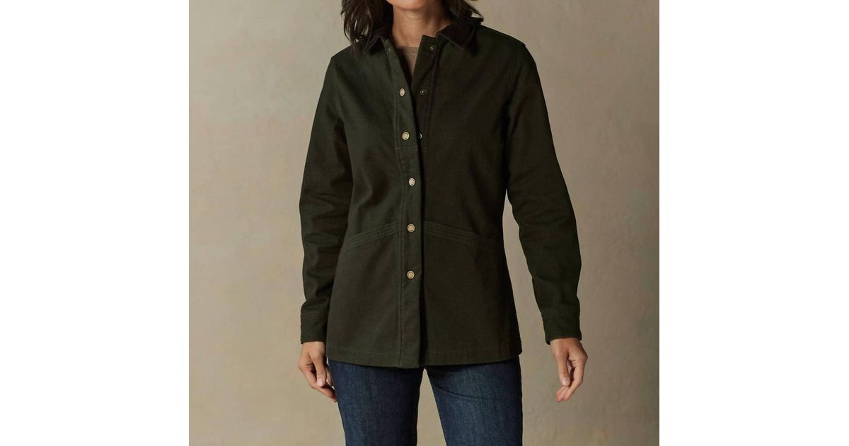 The Normal Brand Margaret Jacket in Green | Lyst