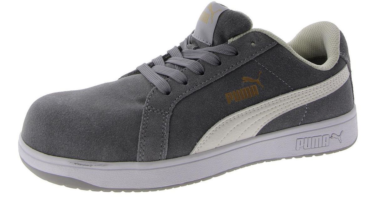 PUMA Mesh Composite Toe Safety Shoes in Gray for Men | Lyst