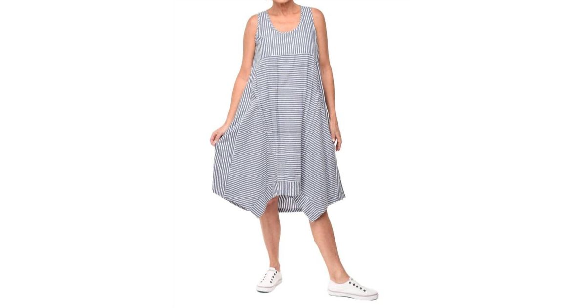 Tulip Clothing Lennon Dress in Gray | Lyst