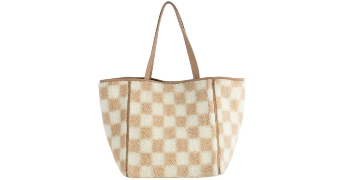 Shiraleah Andie Tote Bag in Natural | Lyst