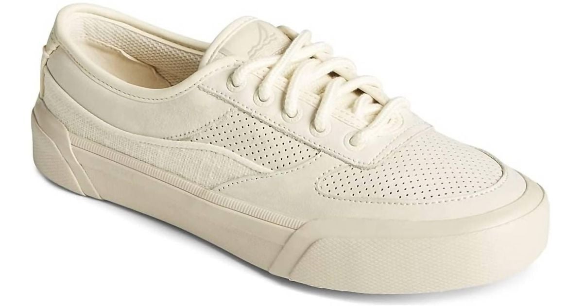 Sperry Top-Sider Soletide Premium Montana Shoes in White | Lyst